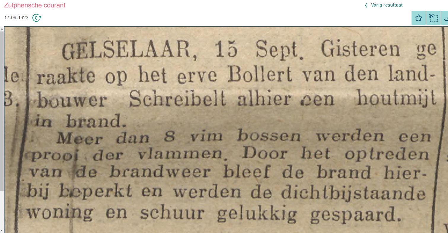 Bollert – Gelster.nl –wetenswaardigheden uit Gelselaar